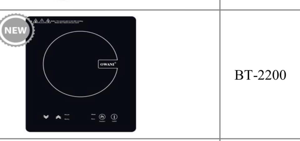 BẾP TỪ ĐƠN OWANI BT-2200